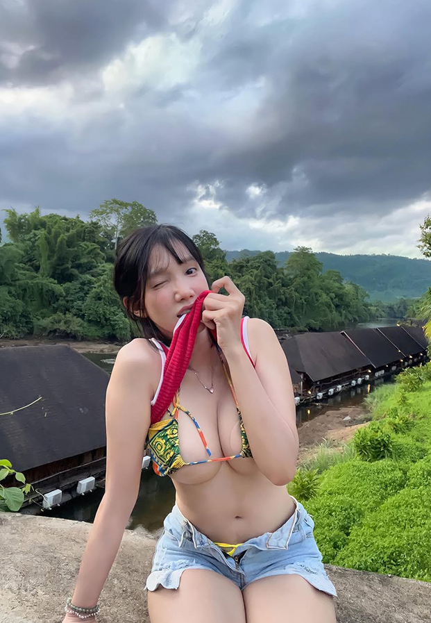 Mingdekza เปิดวาร์ปน้องน่านฟ้า เน็ตไอดอลสาวแซ่บ นมใหญ่ เร้าใจสุดๆ